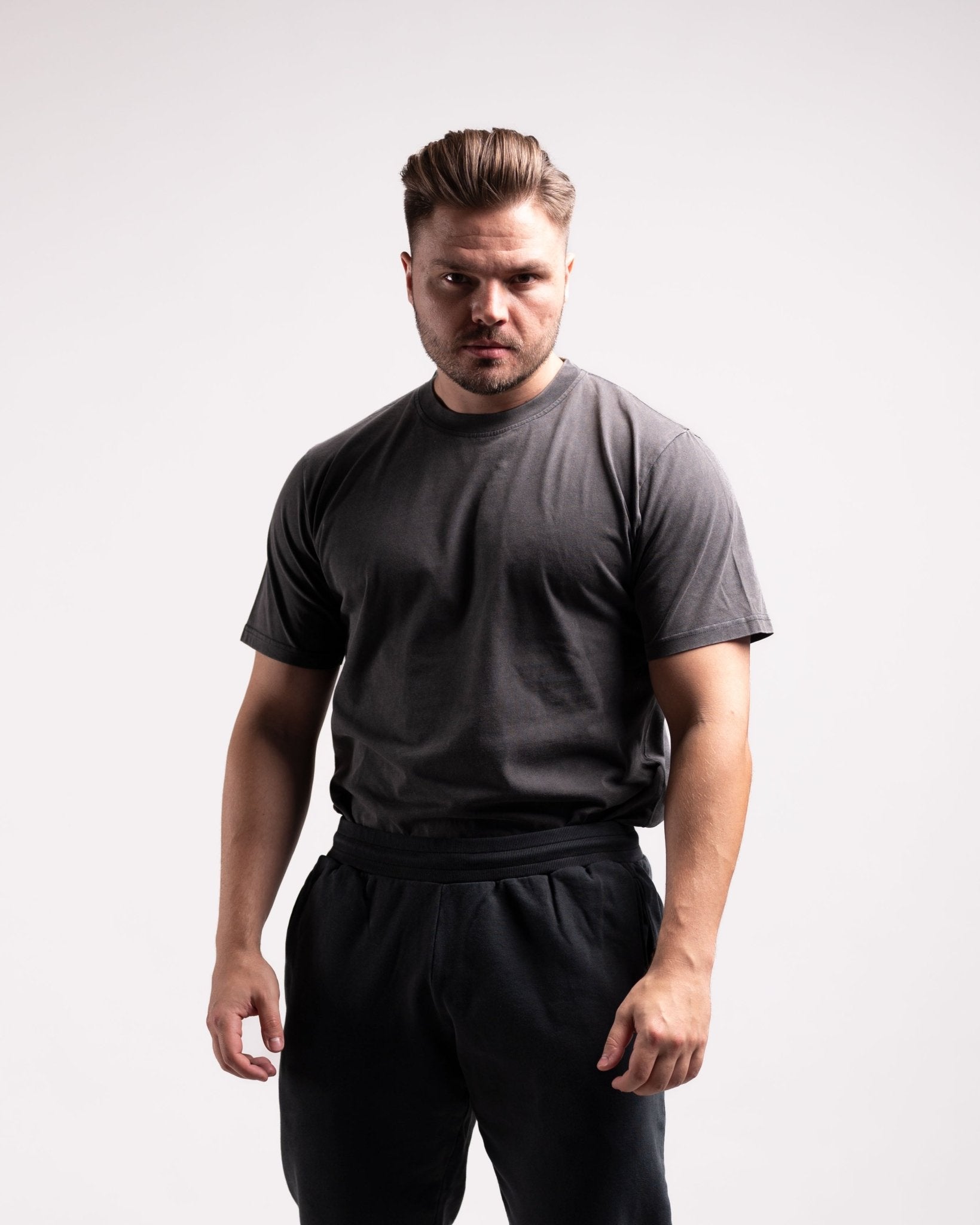 Regular Tee (Vintage Black) - HQ Basics – Athletic Aesthetics