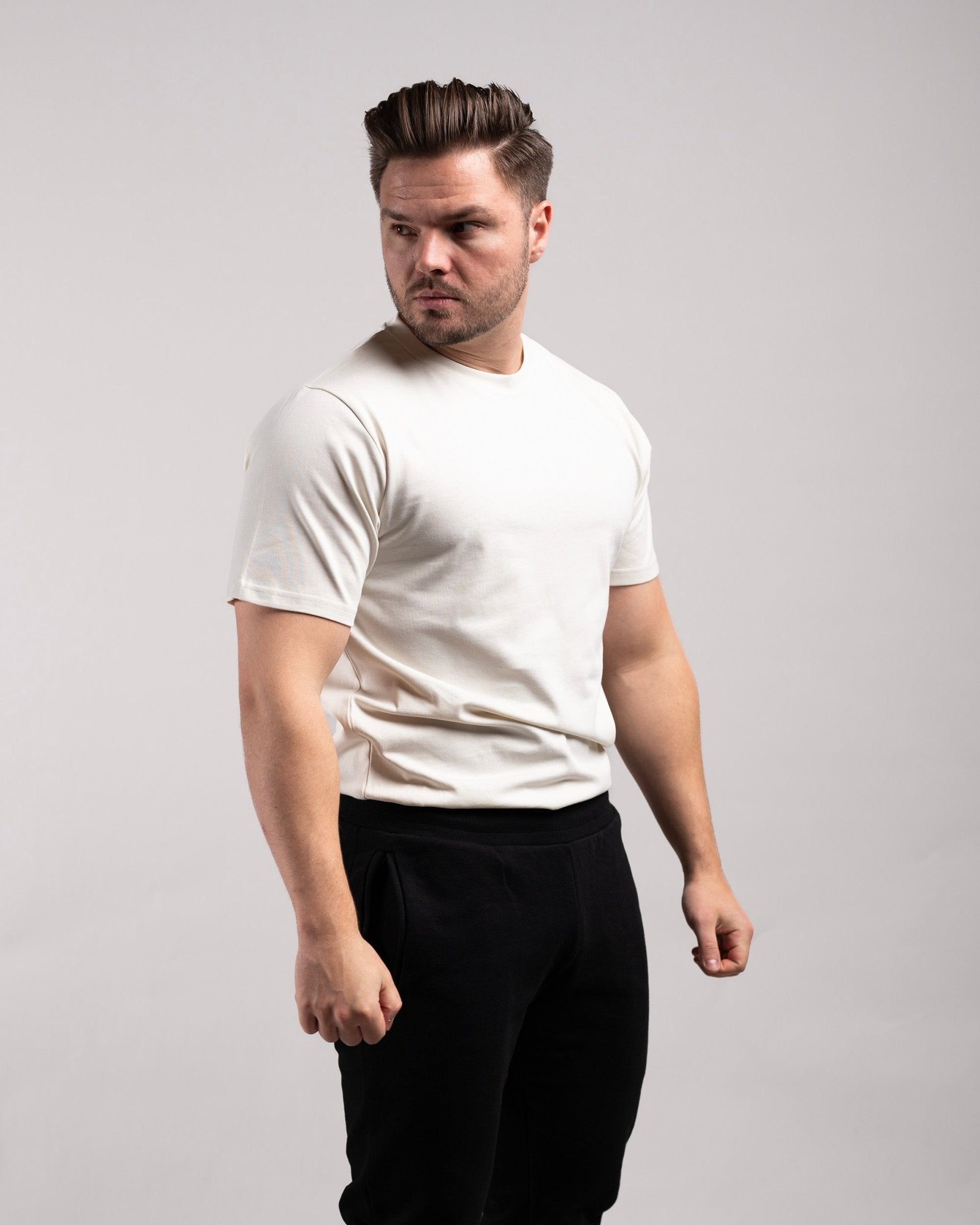 Regular Tee (Vintage White) - HQ Basics – Athletic Aesthetics